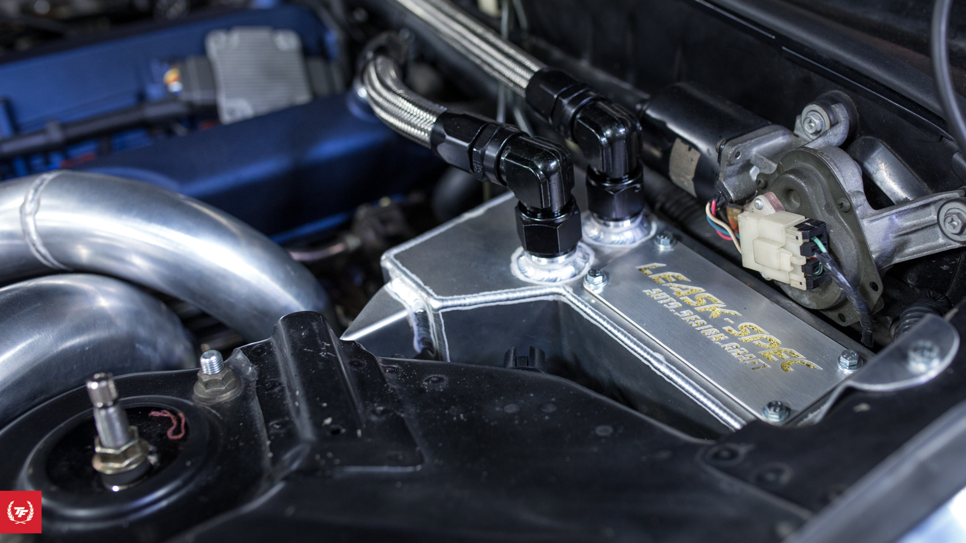 Leask-Spec R32 GTR Oil Can - Raw Finish