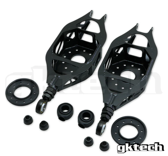 GKtech REAR TOE ARMS (BUCKETS) for 370z/G37 - Touge Factory