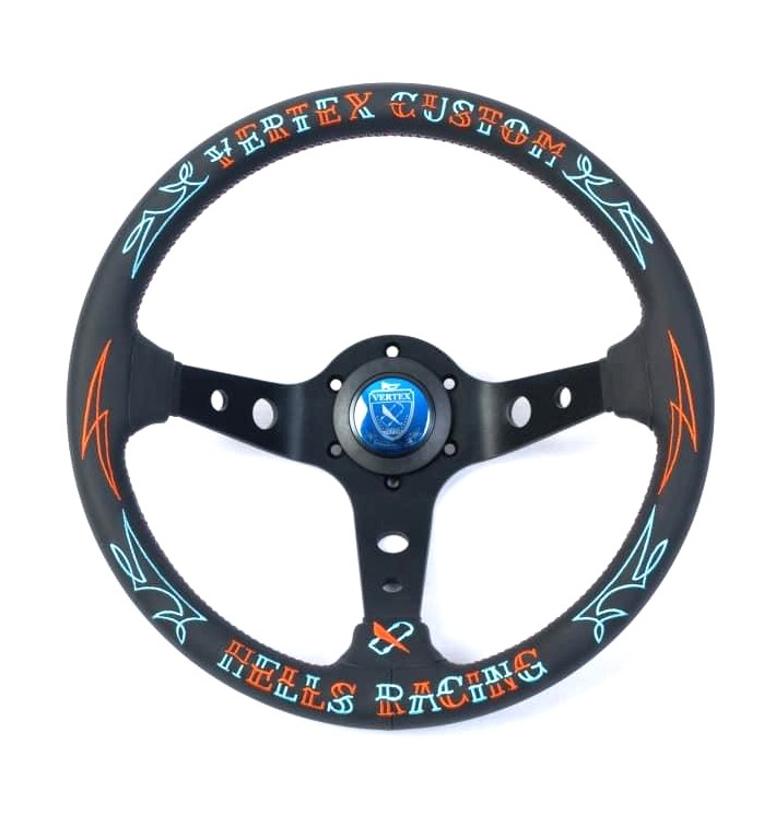 Vertex Hell’s Racing Steering Wheel - Touge Factory