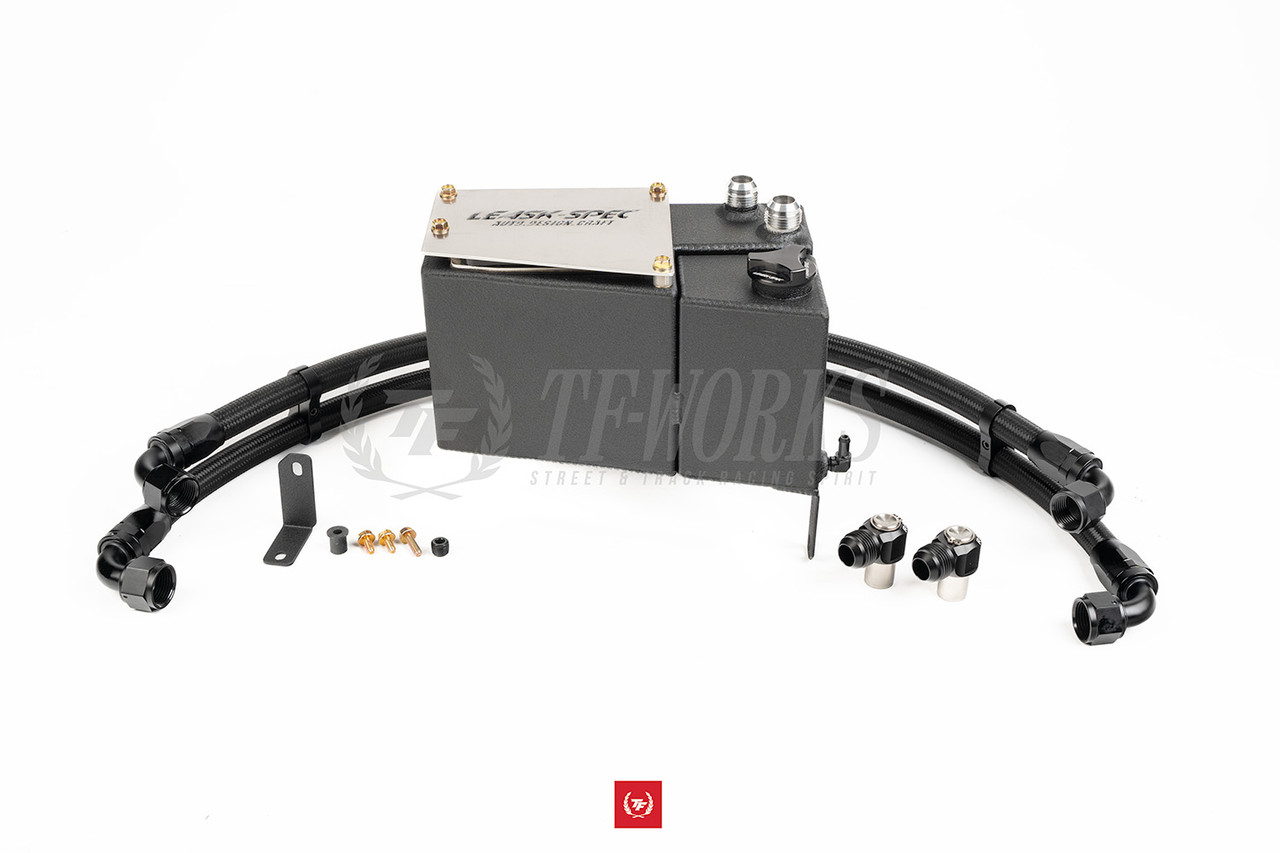 Leask-Spec Nissan Skyline R33/R34 GTR Catch Can + Coolant Overflow ...