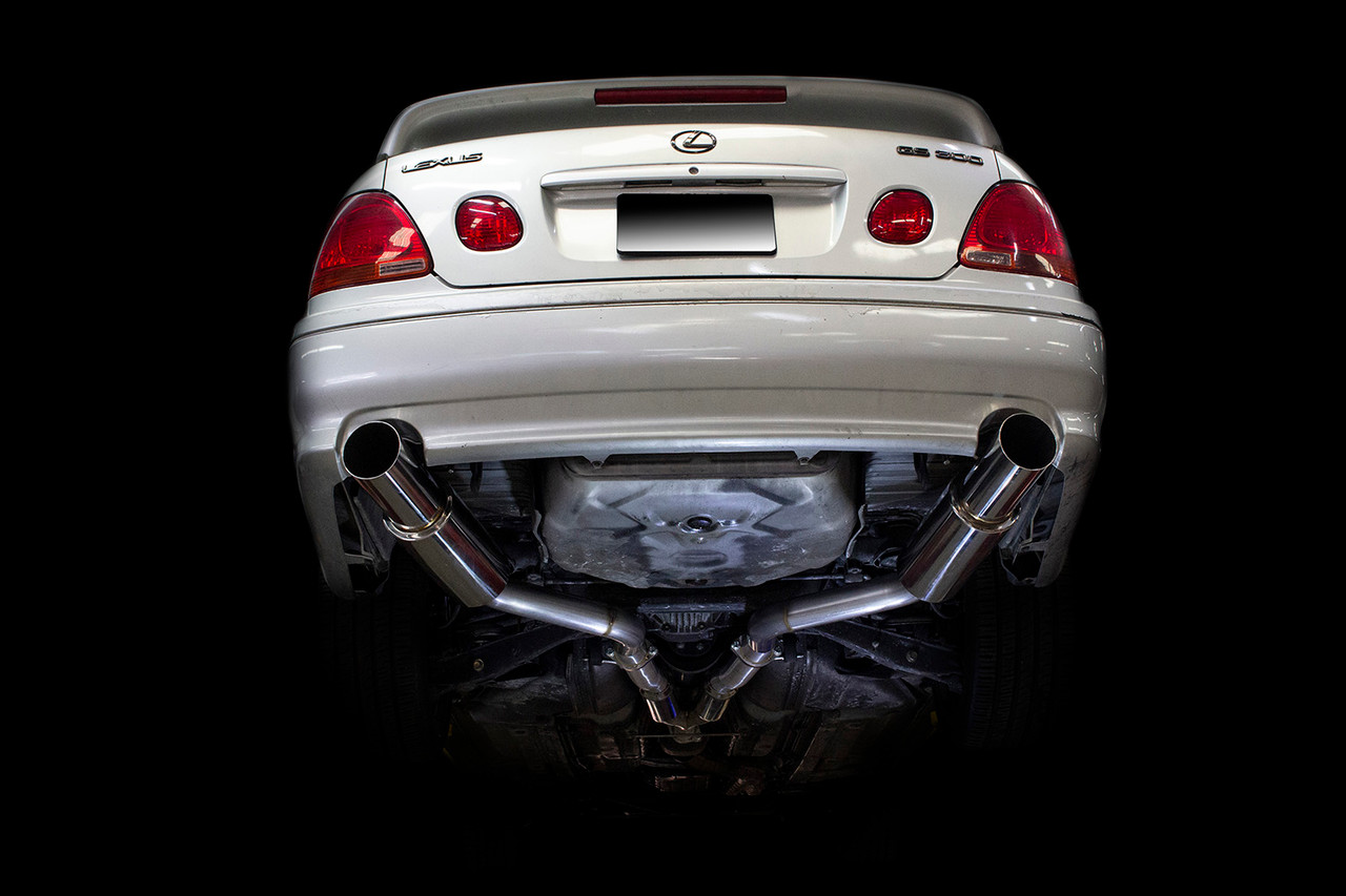 ISR Performance GT Dual Exhaust for 98-05 GS300 - Touge Factory