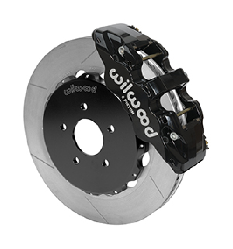 Wilwood 09-13 Nissan 370Z/G37 Aero6 Big Brake Front Brake Kit - Slotted ...