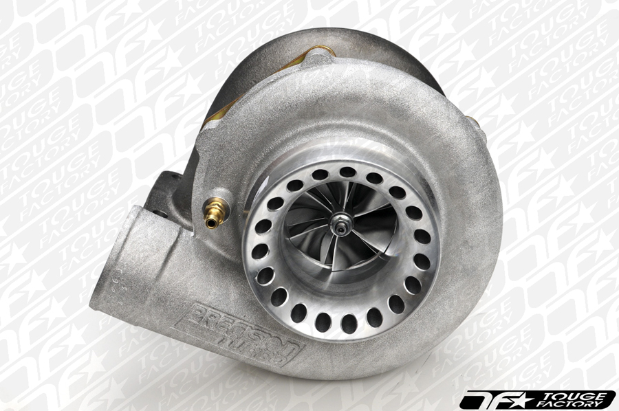 Precision Turbocharger - GEN2 PT5558 BB SP CC W/ T3 V-BAND IN/OUT .64 A ...