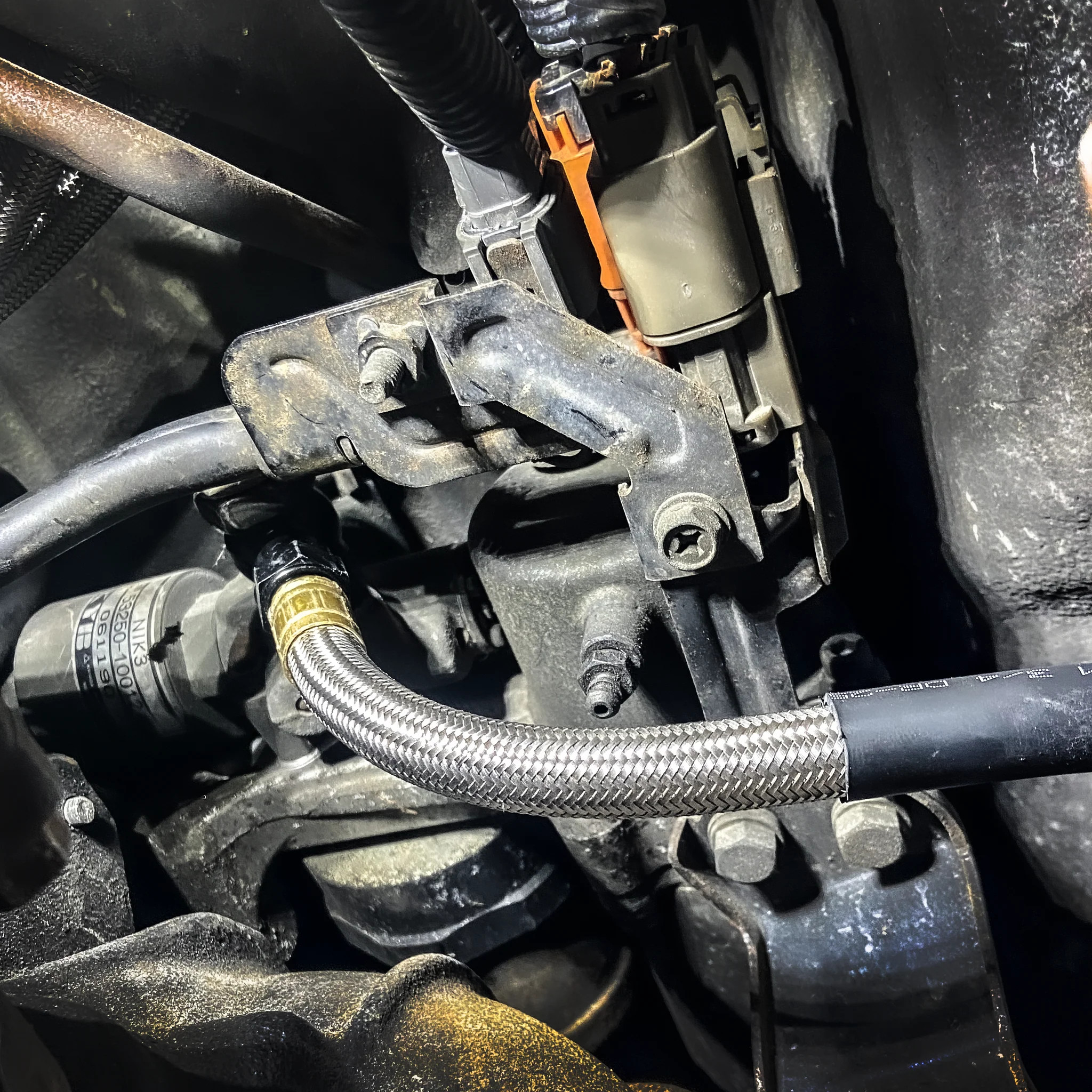 Nissan R32 ATTESA ET-S High Pressure Line W / sensor and adaptor