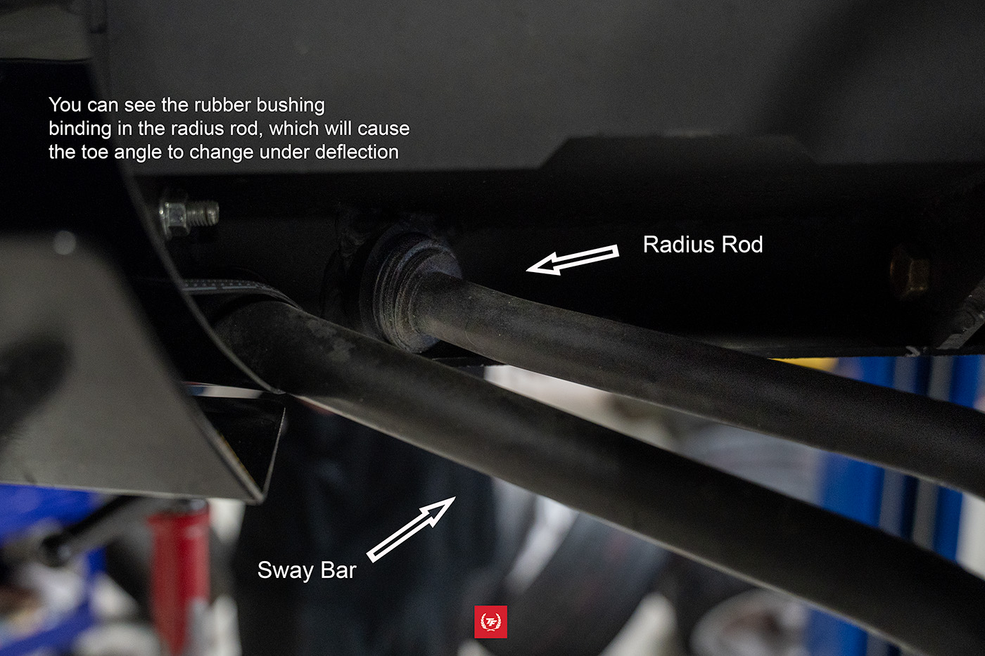 Vanderhall Carmel Billet Aluminum Front Radius Rods - Touge Factory