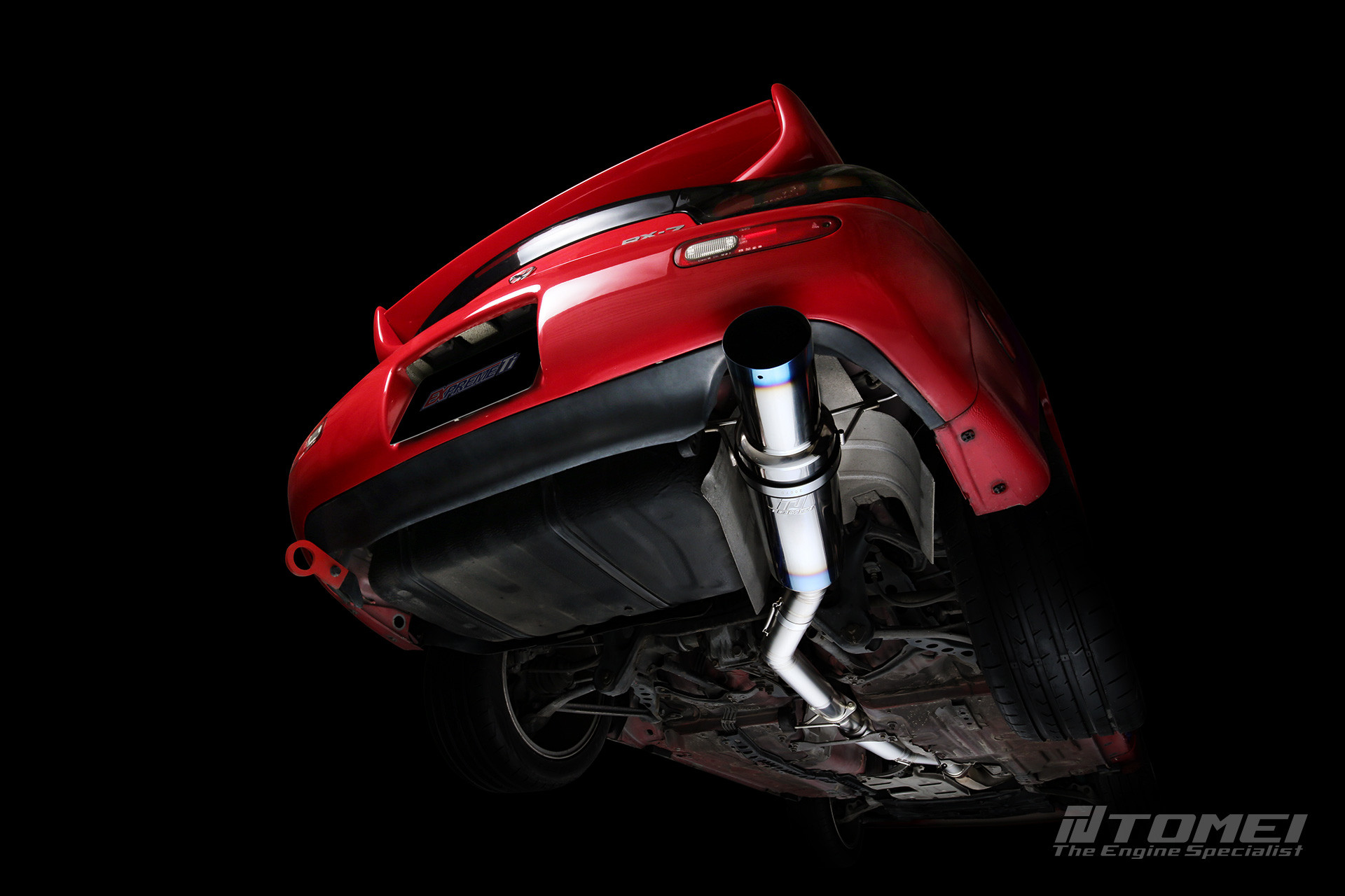 FULL TITANIUM MUFFLER EXPREME Ti RX-7 FD3S - Touge Factory