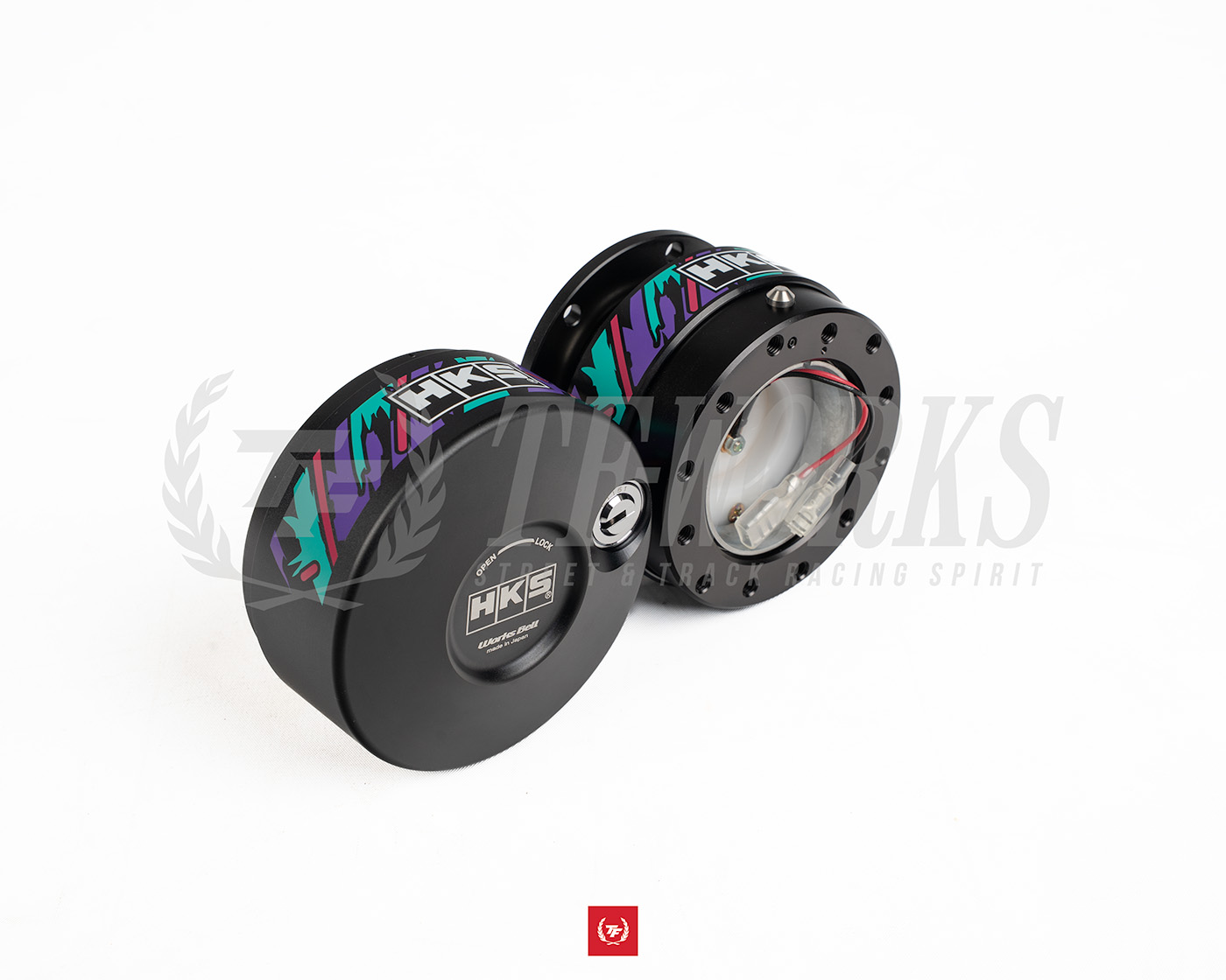 HKS Works Bell RAPFIX II Quick Release + Lock System - Touge Factory