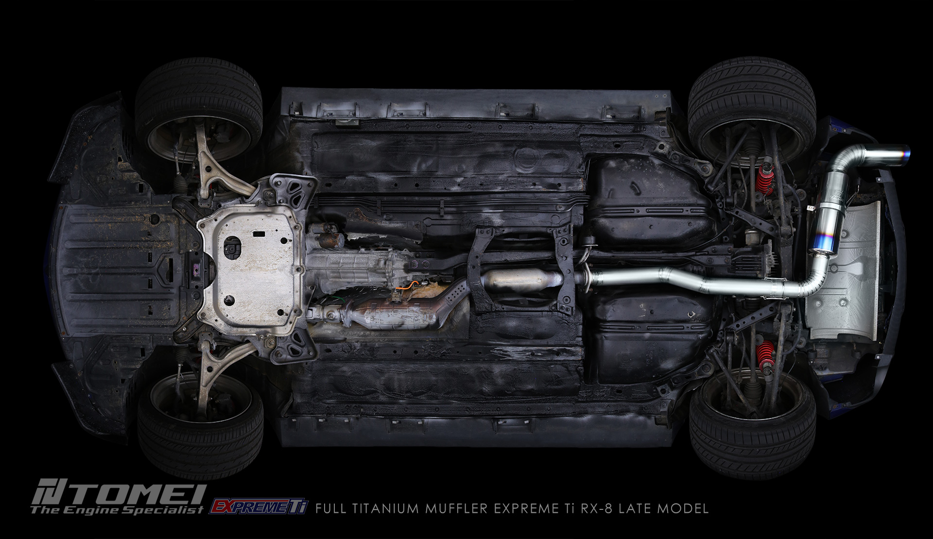 Expreme Ti Full Titanium Muffler for RX-8 (2009-2012)