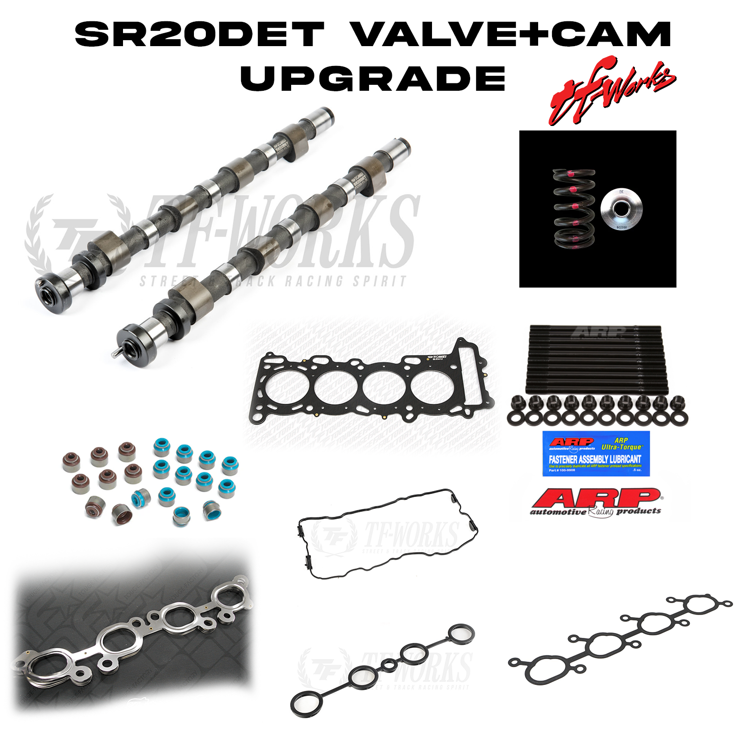 SR20DET VALVE+CAM UPGRADE - Touge Factory