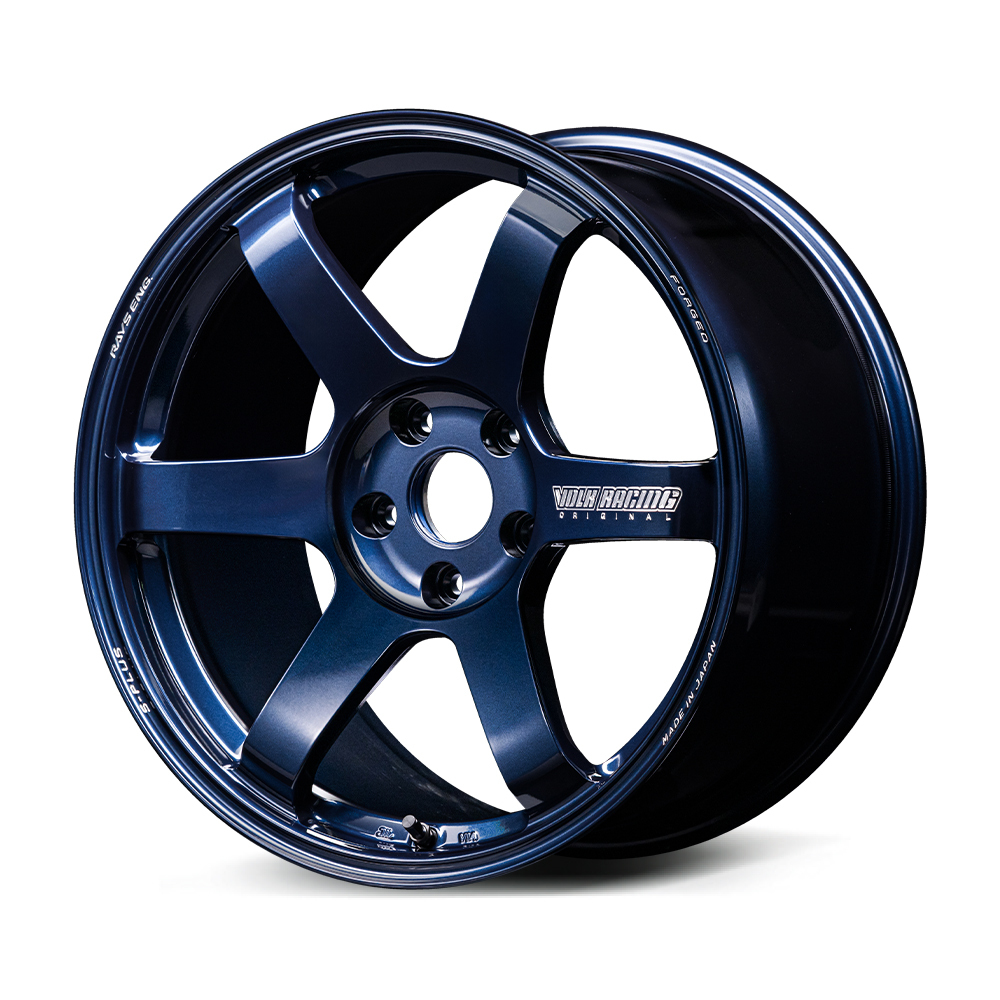 TE37 SAGA S-PLUS 18X9.5 +38 5-114.3 MAG BLUE