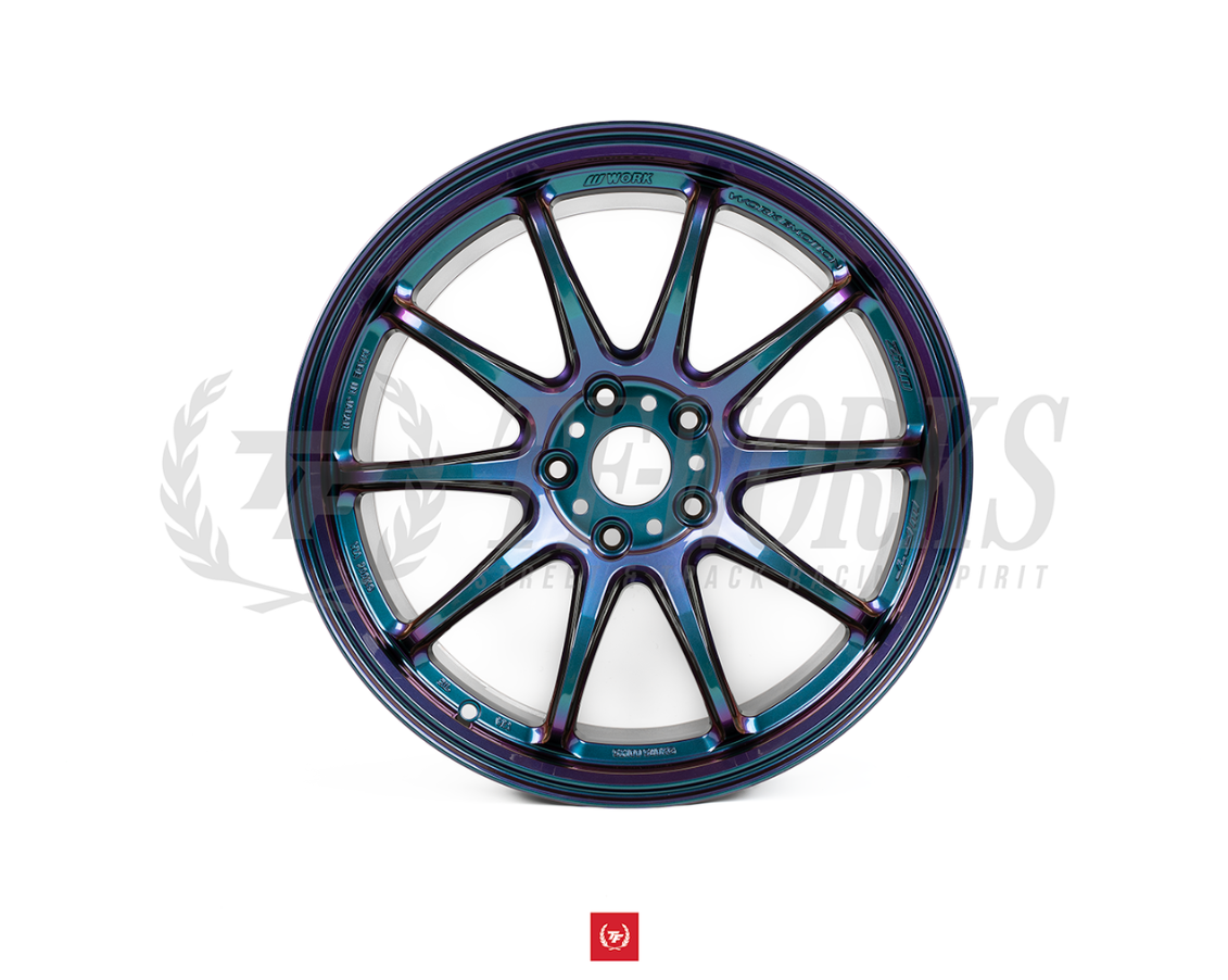 WORK EMOTION ZR10 18x9.5 +22 5x100 Asterism Black - Touge Factory