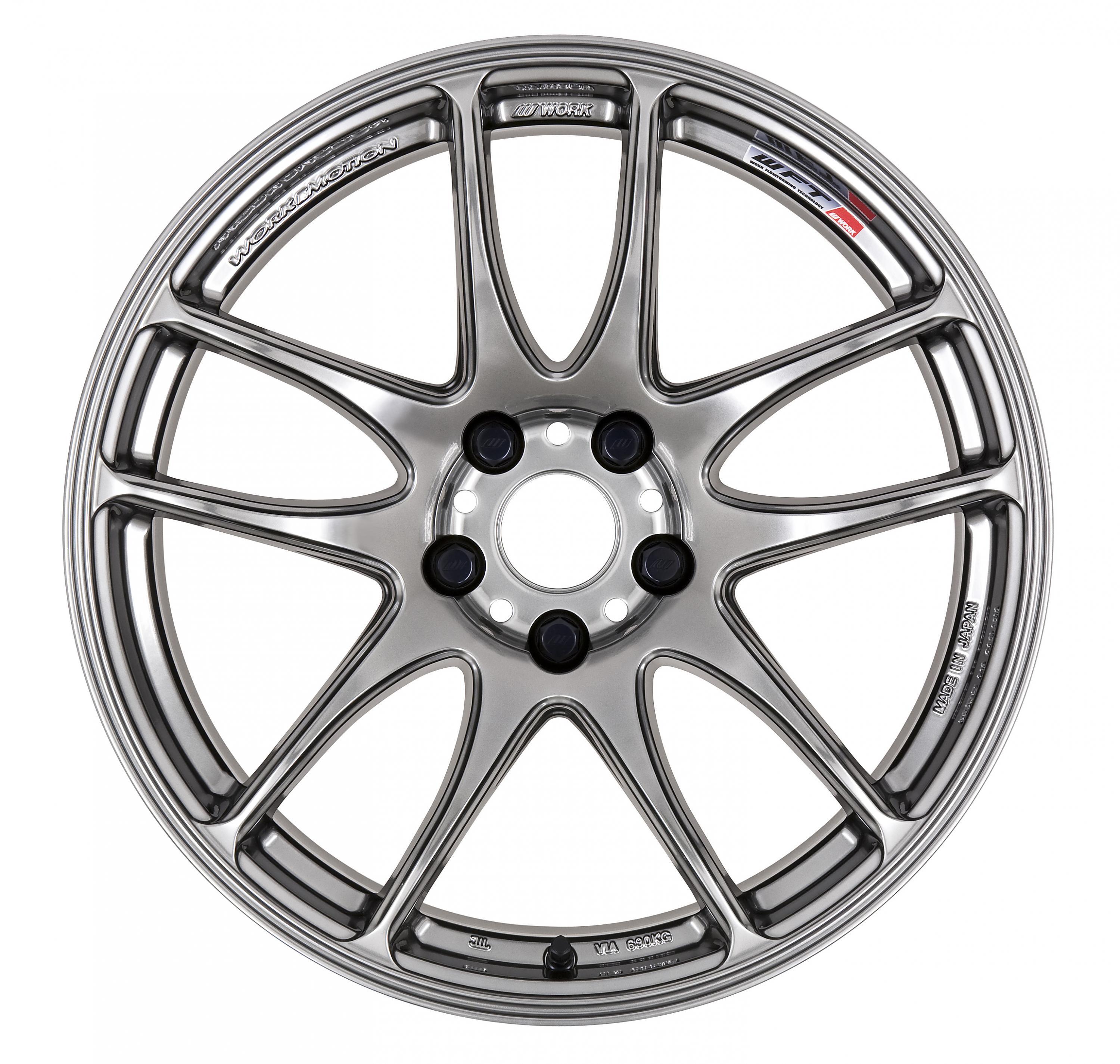 WORK EMOTION CR Kiwami 18 x 9.5 +20 5x114.3 GT Silver