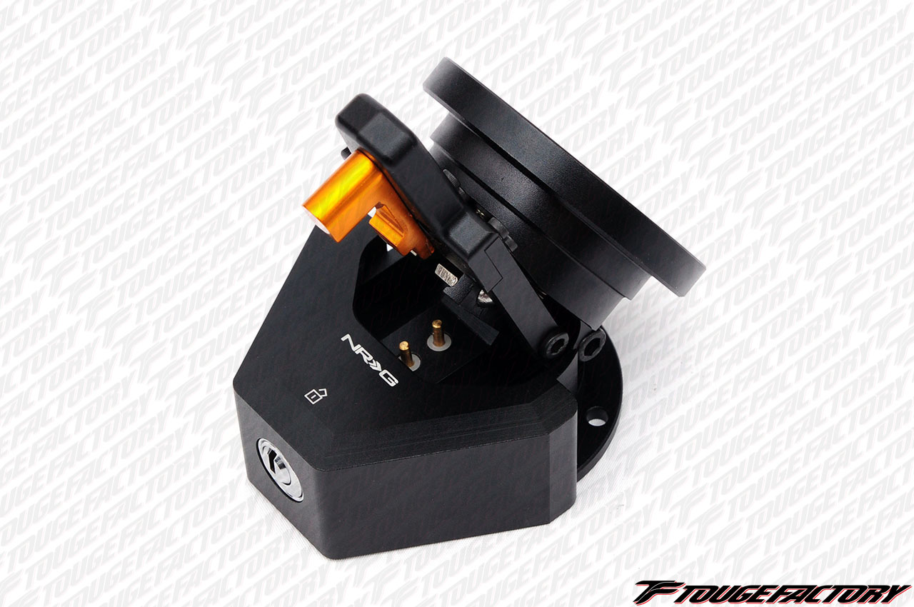 NRG Quick Tilt System with Lock Hub Adapter - Black (SRT-100BK)