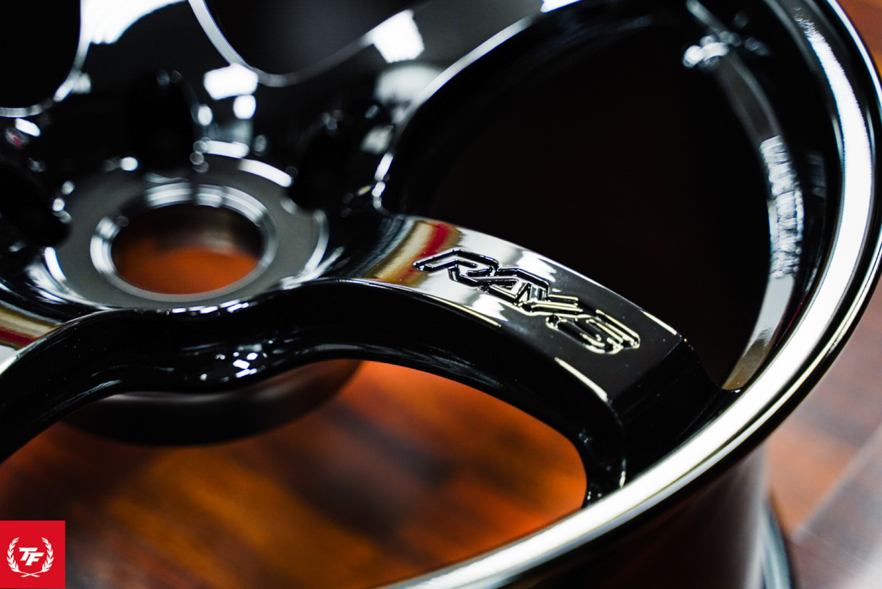 RAYS Gram Lights 57CR - Glossy Black 19's - Touge Factory