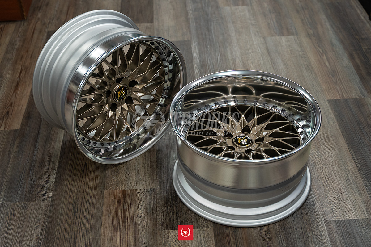 Work Wheels VS-XV - Another 3pc Mesh Type Wheel - Touge Factory