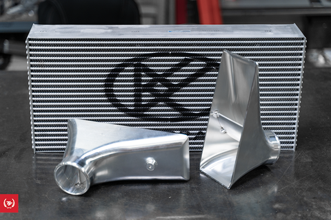 TF-Works Billet Aluminum Intercooler End Tanks