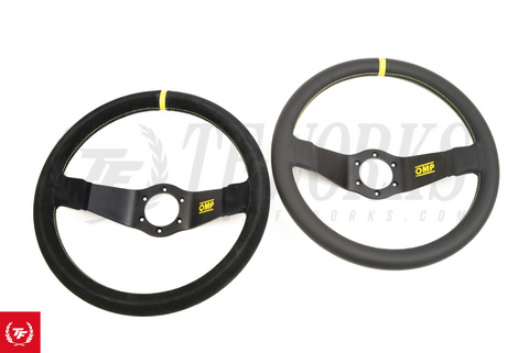 OMP WRC 350mm Black Suede OD/1979