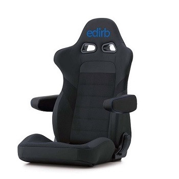 BRIDE edirb 054 ULTRA SUEDE - Blue Stitch - w / Seat Heater - Touge Factory