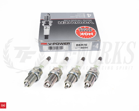 NGK BKR7E Copper Spark Plug (4 pack) - SR20DET KA24DE - Touge Factory