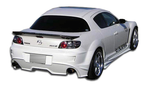 2004-2011 Mazda RX-8 Duraflex Velocity Rear Bumper Cover - 1 Piece - TF ...