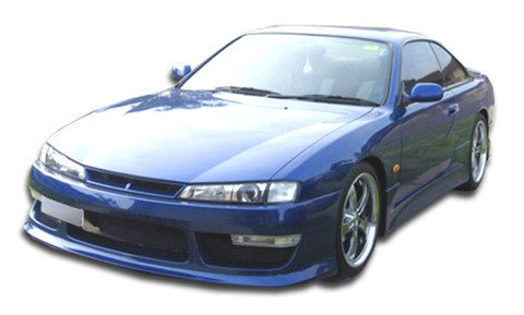 1997-1998 Nissan 240SX S14 Duraflex V-Speed 2 Front Bumper Cover - 1 ...