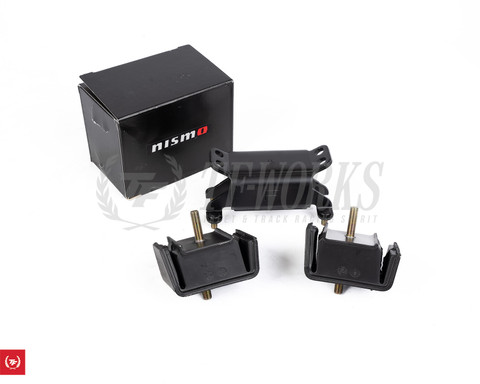 Nismo Hardened Rubber Engine Motor + Transmission Mount Kit - Skyline ...