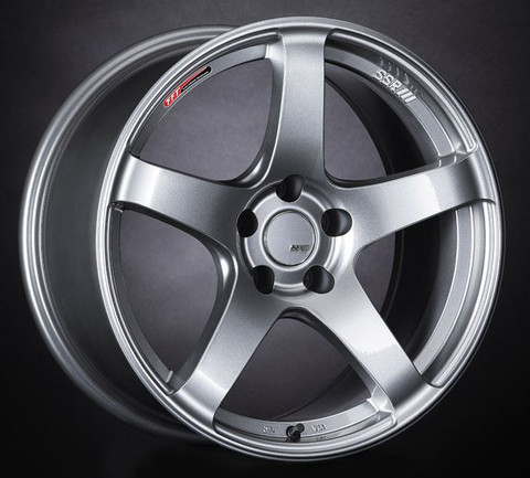 SSR GTV01 18x8.5 5x114.3 40mm Offset Glare Silver Wheel - Touge Factory