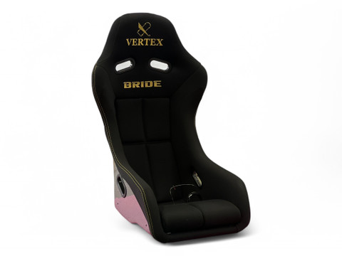 Vertex x Bride Zeta IV Classic - Black w/ Gold Logo (FRP Silver Back ...