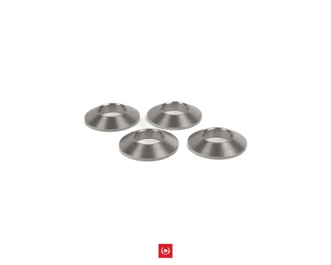 Kinematic Designs E9x Stainless Steel Tapered Washer Set for Rear ...