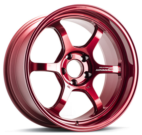 R6 20X9.5 +22 5-120 RACING CANDY RED
