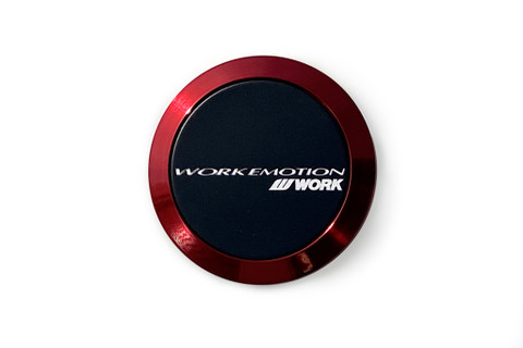 Work Emotion Series Center Cap - Black / Navy Ring * Limited Edition