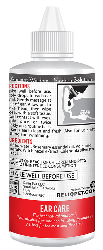 Natural Ear Care & Cleaning Solutions For Dogs - Reliqpet