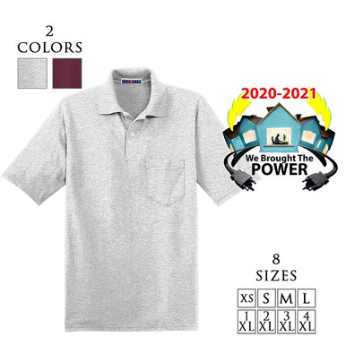 JERZEES® -SpotShield™ 5.4-Ounce Jersey Knit Sport Shirt with Pocket ...