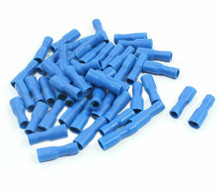 Blue Female Spade Connector 4.8 x 0.8mm 100 Pack