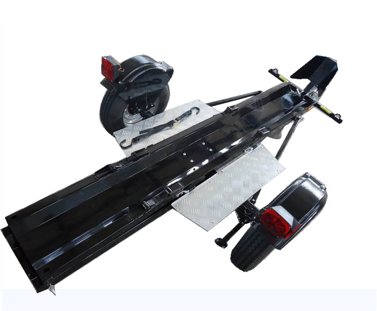 Running Board Kit Ace Single Motorcycle Trailer | The USA Trailer Store