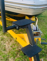 All Aboard Boat Steps With Handrail Entry Ladder for Bass, Ski & Speed ...