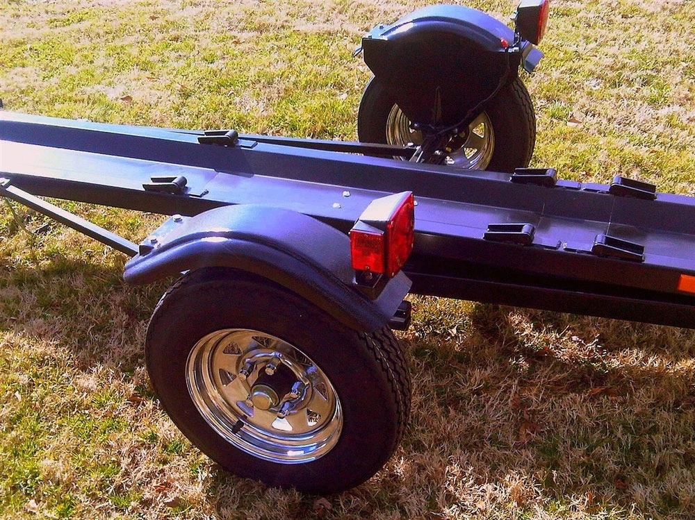 Ace Folding Single Motorcycle Trailer | The USA Trailer Store