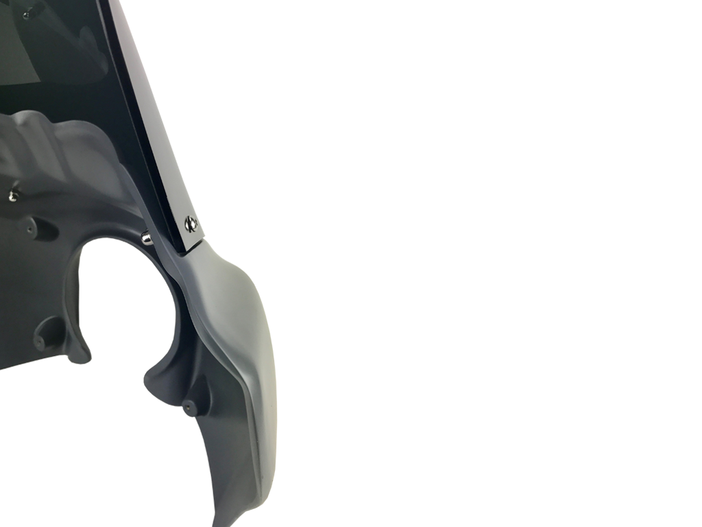 T-Sport Fairing Dyna Mid 49mm 12” Windshield | The USA Trailer Store