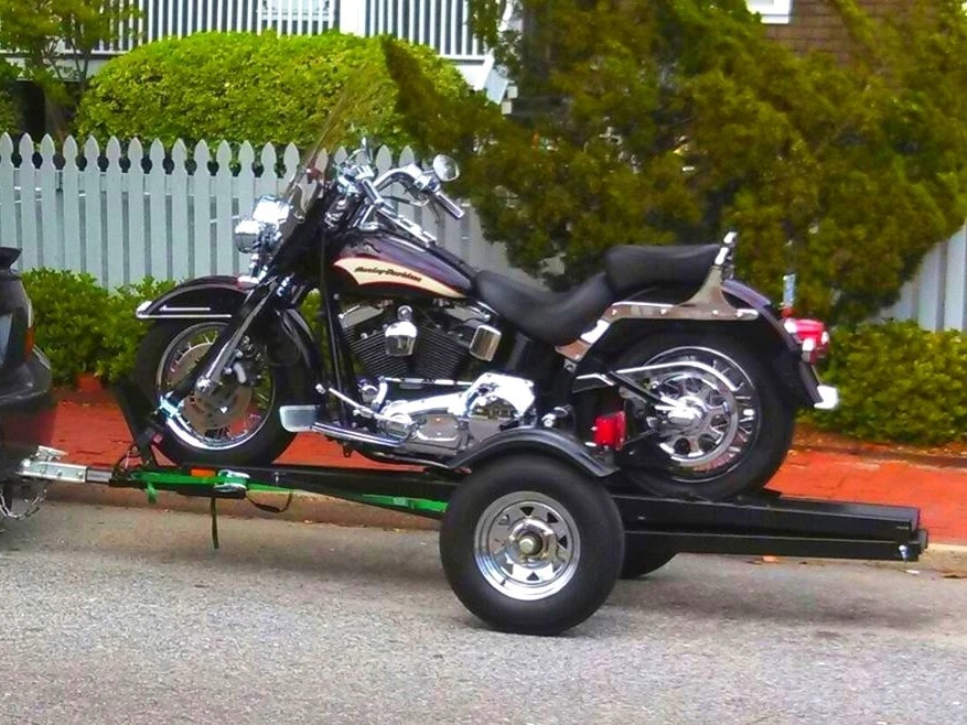 Ace Folding Single Motorcycle Trailer | The USA Trailer Store