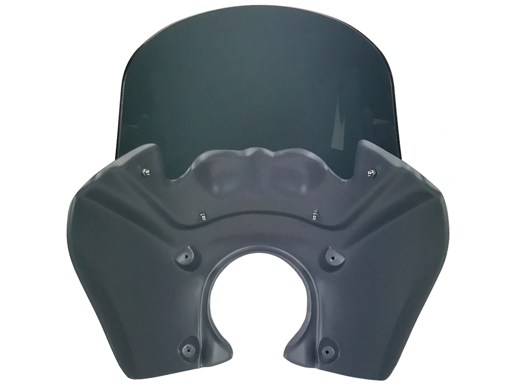 T-Sport Fairing Dyna Mid 49mm 12” Windshield | The USA Trailer Store