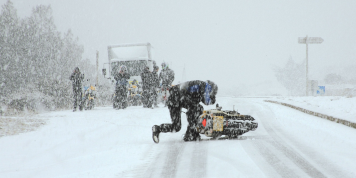 Winter Motorcycle Riding Tips - The USA Trailer Store
