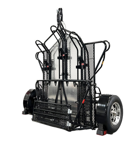 Trinity Stand Up Motorcycle Trailer | The USA Trailer Store