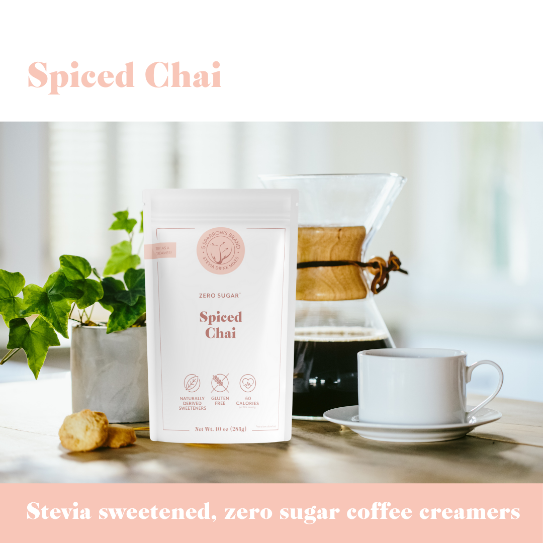 Zero Sugar Spiced Chai Drink Mix - Wholesale - 5 Sparrows