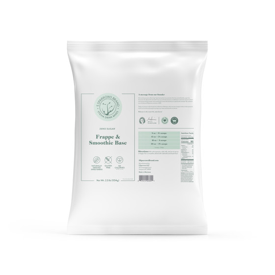 Zero Sugar Frappe & Smoothie Base Drink Mix - Wholesale - 5 Sparrows