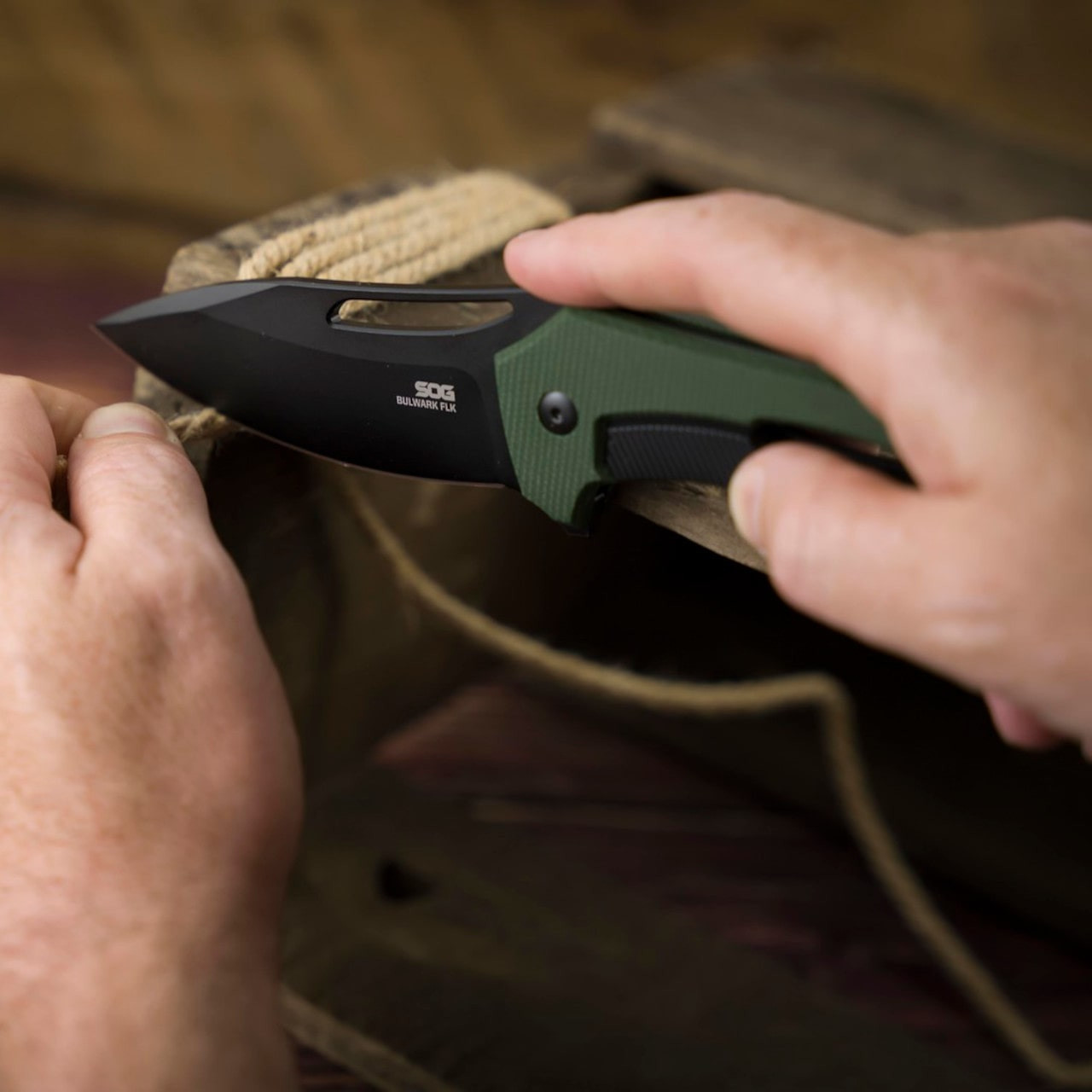 Bulwark FL - OD Green | Daily Carry Folding Knife