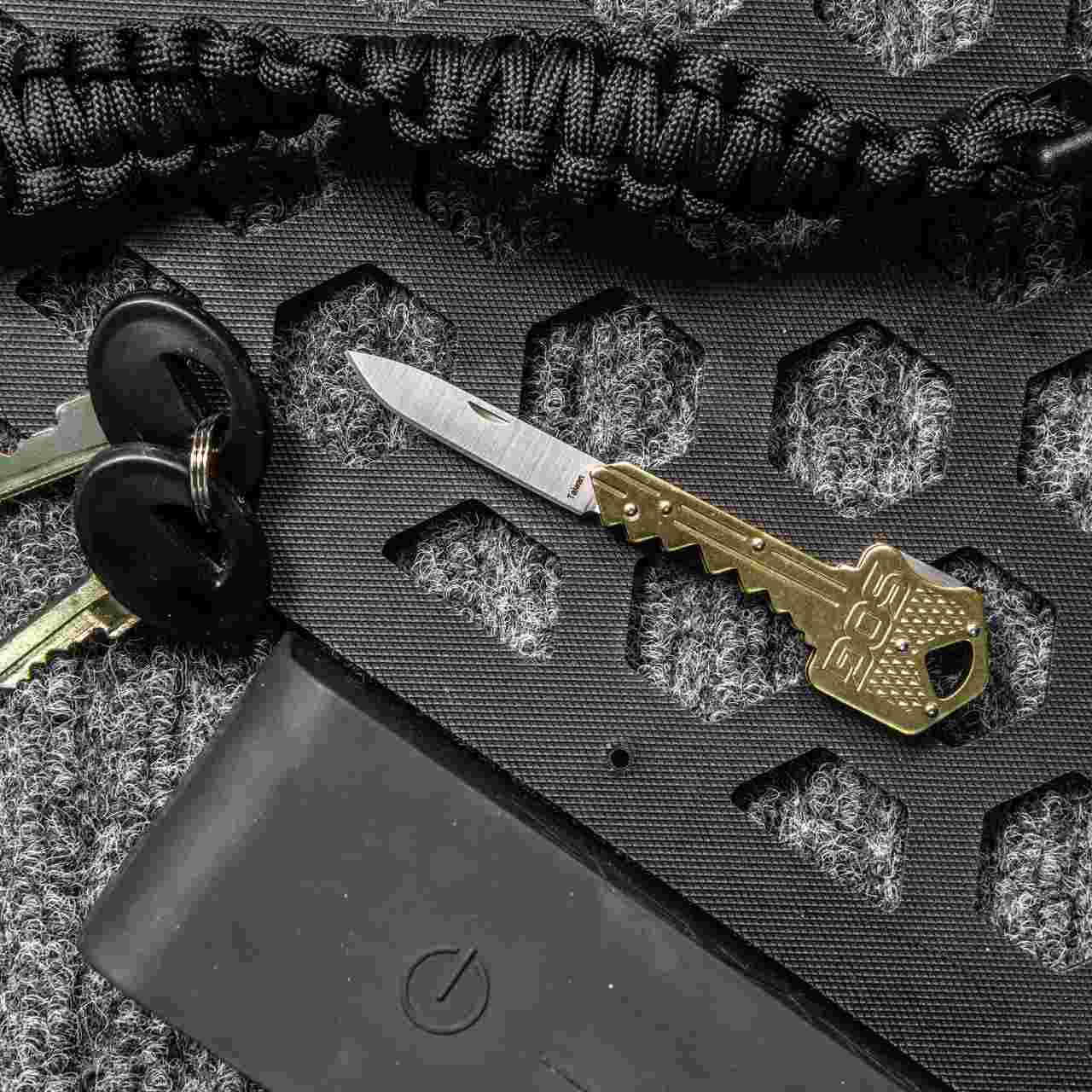 Key Knife - Brass | Daily Carry Folding Knife