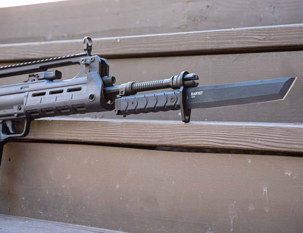 BAR15T Tanto Bayonet | Professional Use Fixed Blade Knife