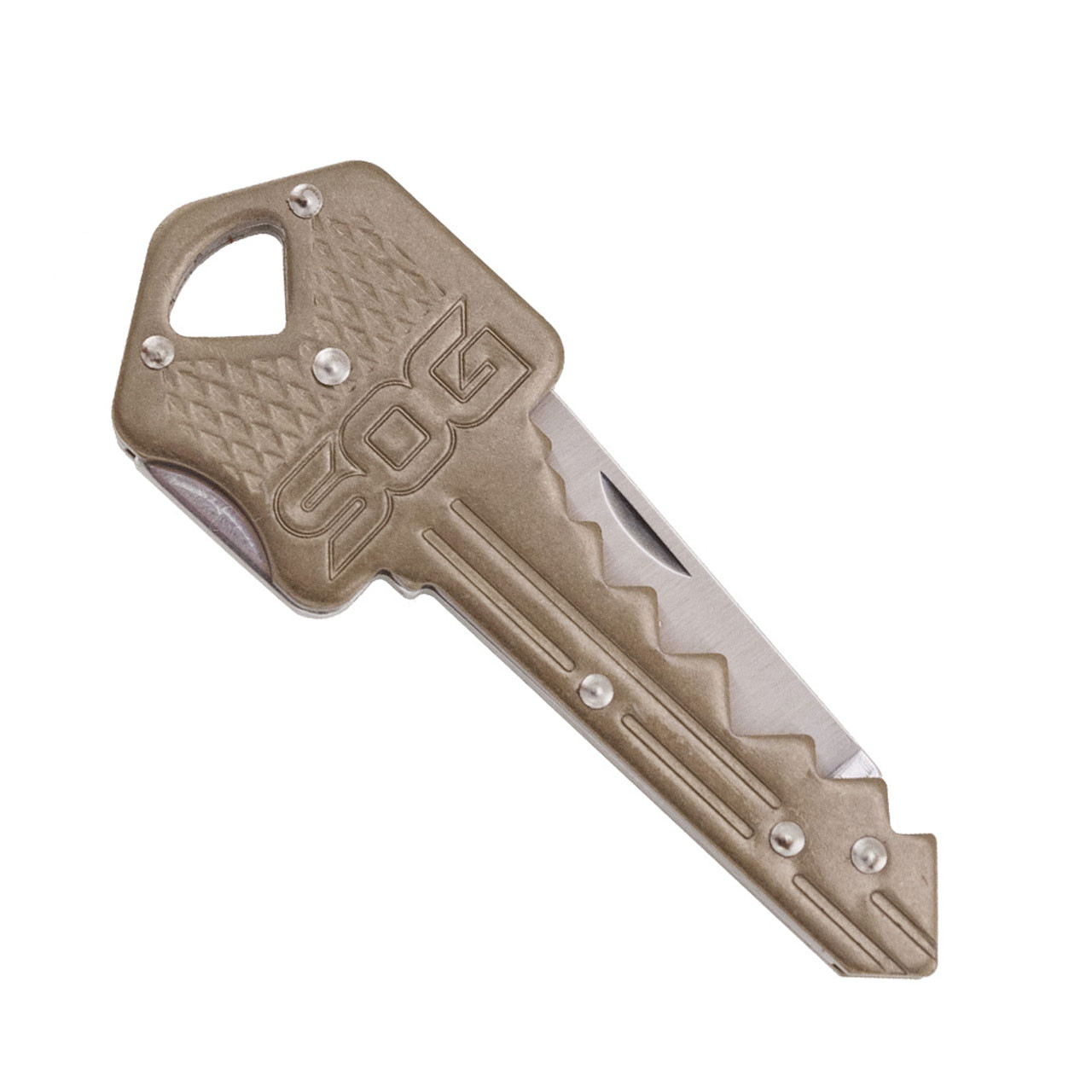 Key Knife - Brass | Daily Carry Folding Knife
