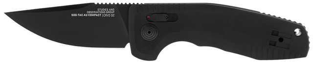 SOG-TAC AU Compact - Straight Edge | Pro Use Automatic Knife