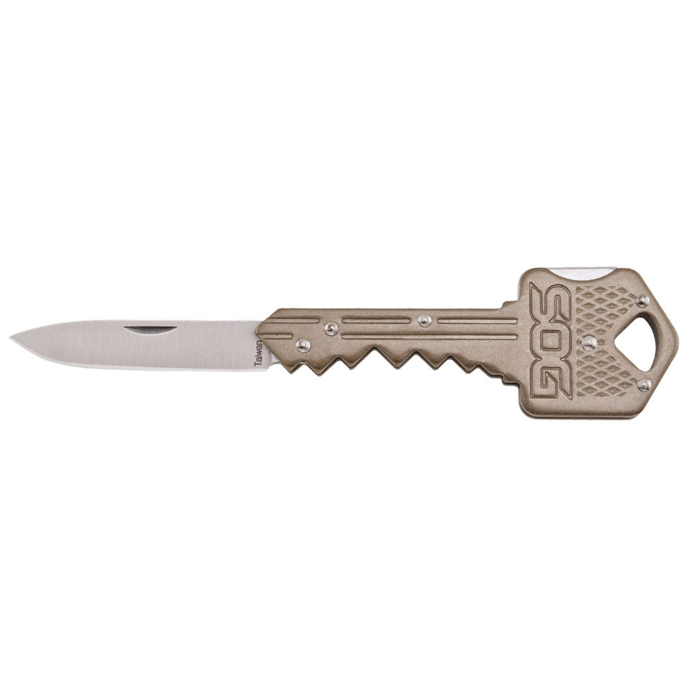Key Knife - Brass | Daily Carry Folding Knife